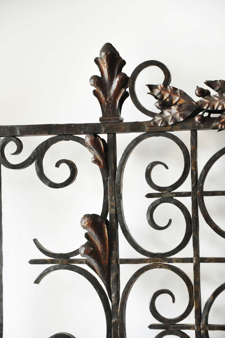 Vintage French Ironwork Gates, Mediterranean Coast at 1stDibs