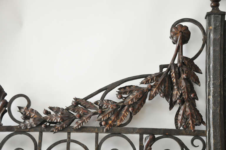 Vintage French Ironwork Gates, Mediterranean Coast at 1stDibs