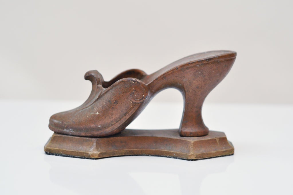 Cinderella's Slipper Door Stop at 1stDibs
