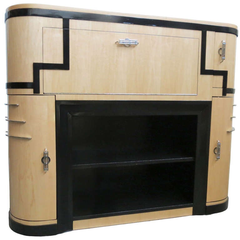 1930’s American Art Deco Freestanding Bar at 1stDibs