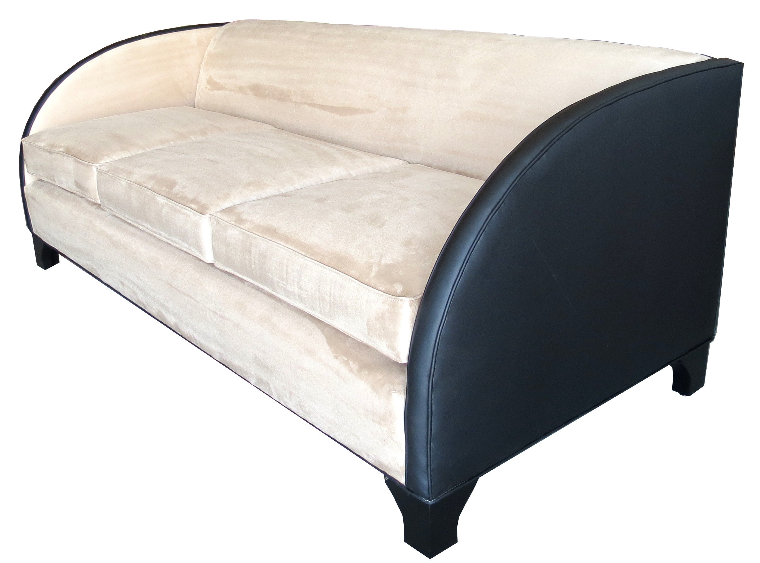 American Art Deco Couch by Modernage New York For Sale at 1stDibs