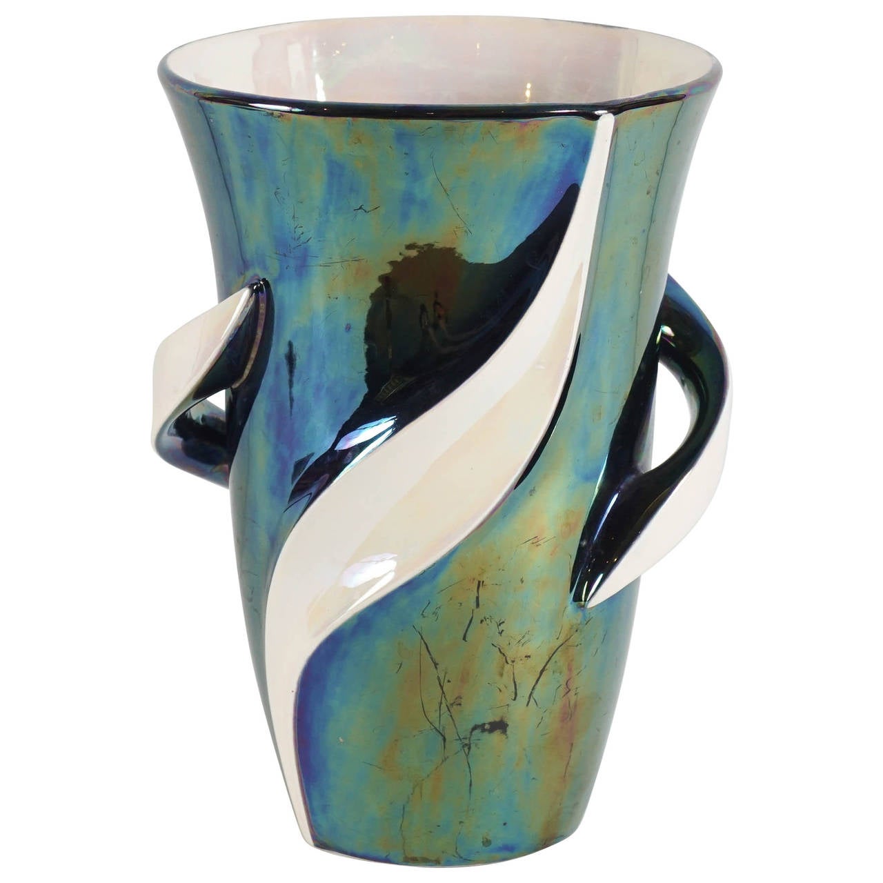 Lusterware Vase For Sale at 1stDibs