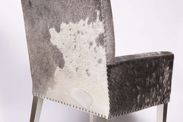 Mid Century Pony Skin Chair at 1stDibs | pony hide chair