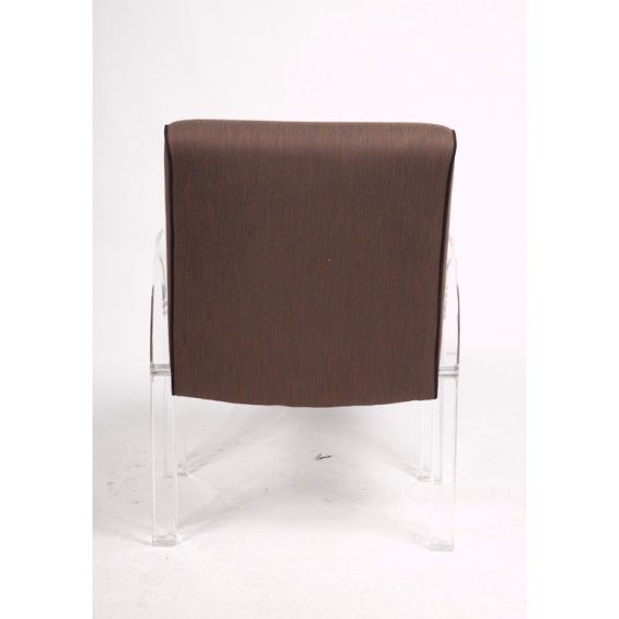 Six Lucite Waterfall Dining Chairs by Charles Hollis Jones at 1stDibs ...