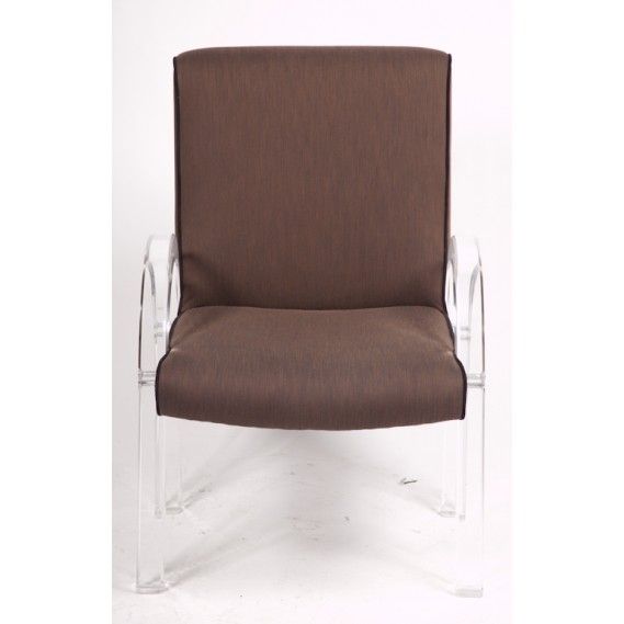 Six Lucite Waterfall Dining Chairs by Charles Hollis Jones at 1stDibs ...