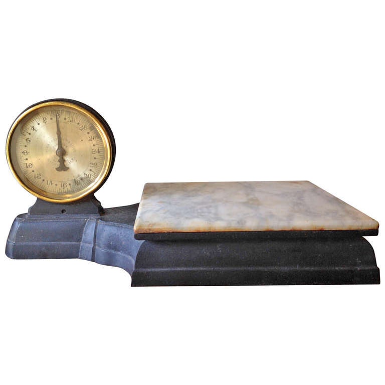 Antique Market Scale by John Chatillon and Sons at 1stDibs