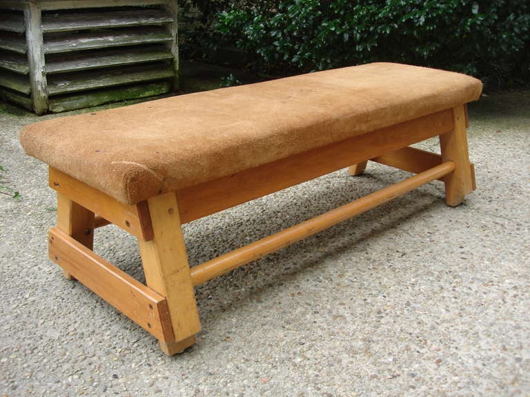 Vintage Gymnasium Workout Bench at 1stDibs | vintage workout bench