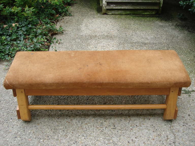 Vintage Gymnasium Workout Bench at 1stDibs | vintage workout bench