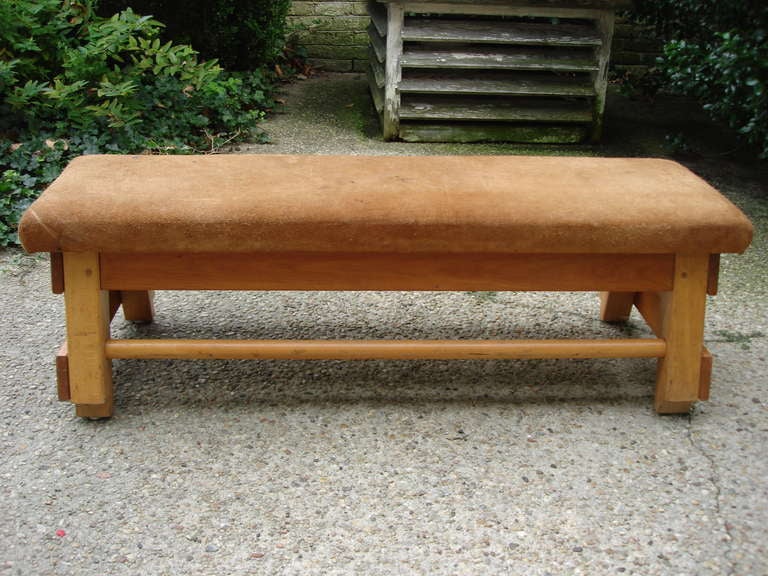Vintage Gymnasium Workout Bench at 1stDibs | vintage workout bench