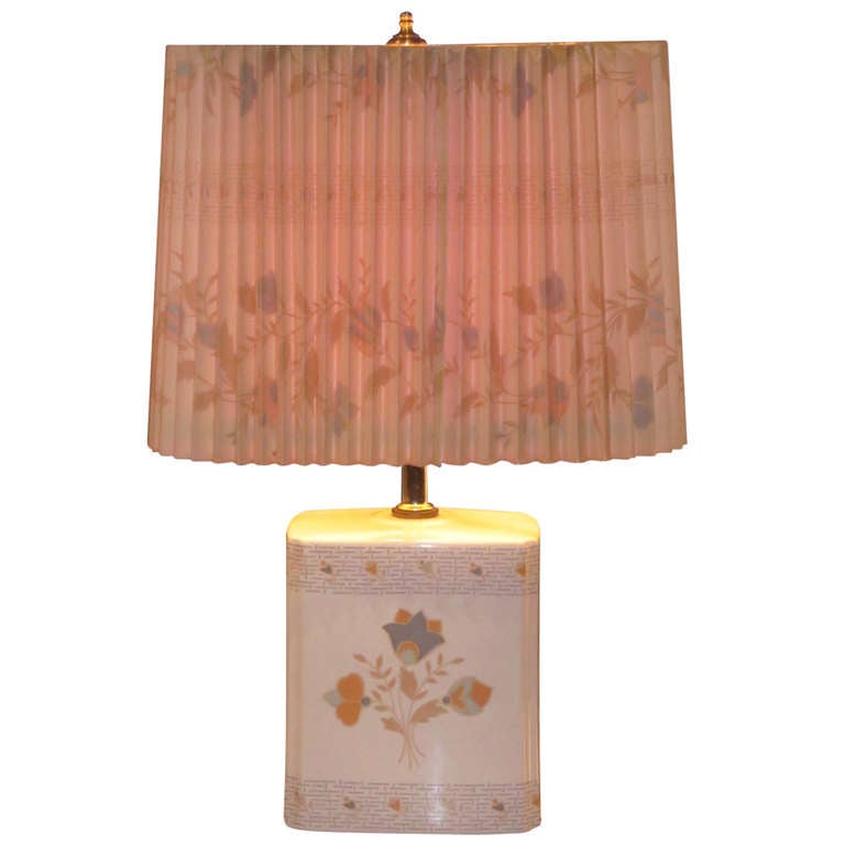 Mary Quant for Murray Feiss Table Lamp at 1stDibs