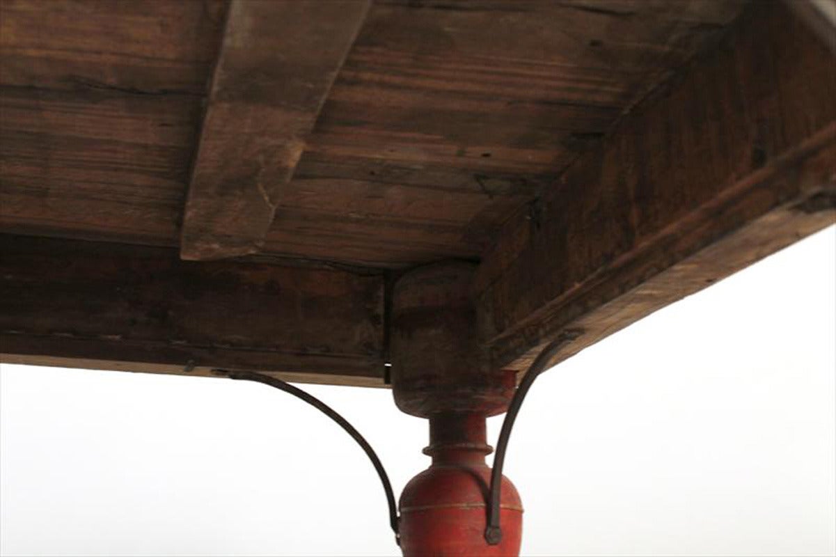 Rustic Large Asian Style Coffee Table at 1stDibs