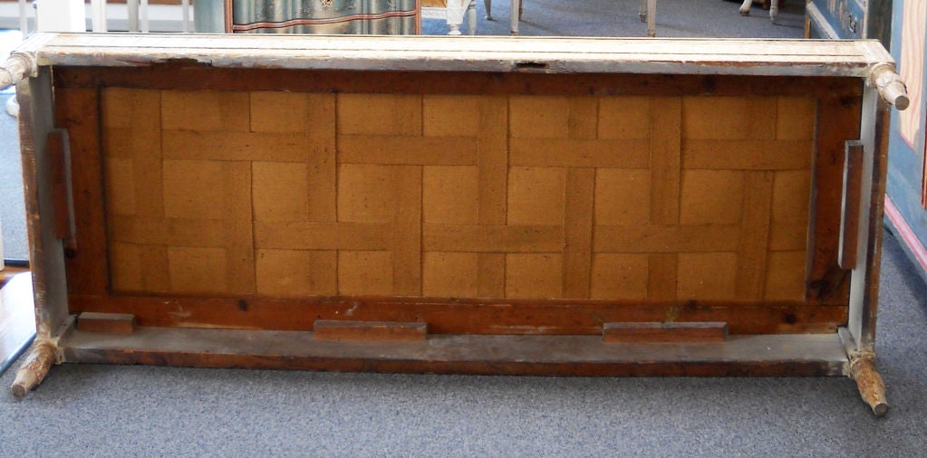 Period Gustavian Divan in Original Paint at 1stDibs