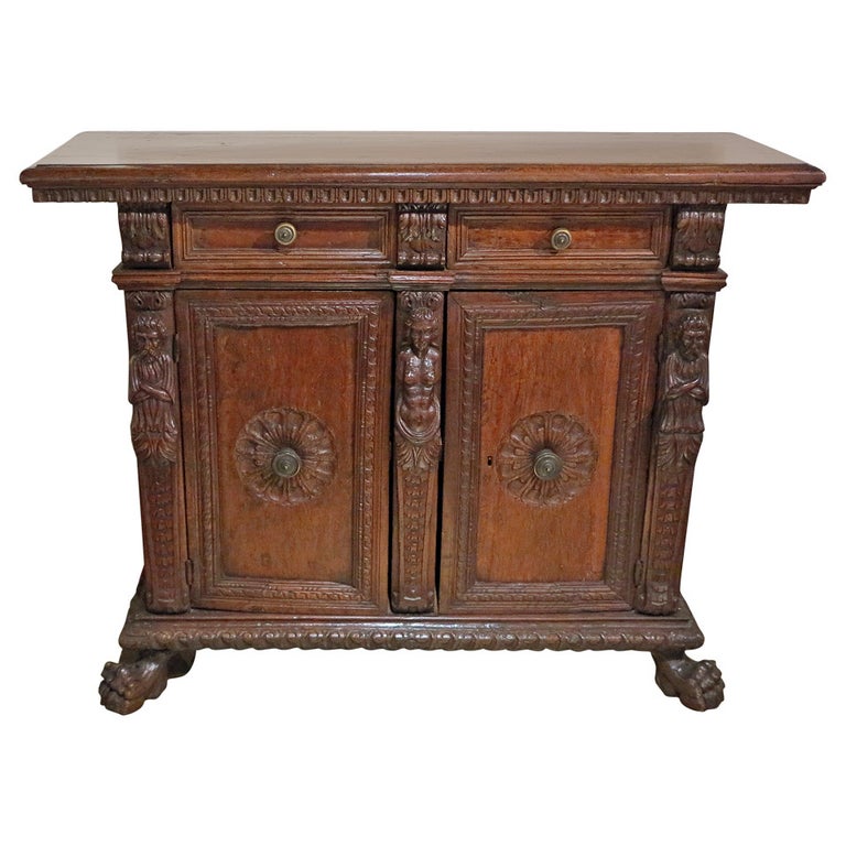 An Italian Renaissance Walnut Credenza, 17th Century at 1stDibs ...