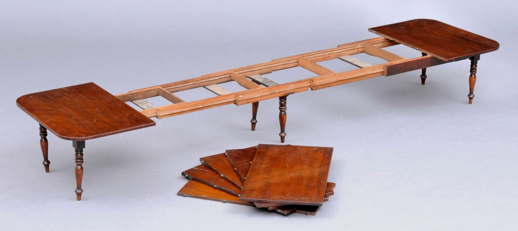 Very Rare Miniature Dining Table at 1stDibs