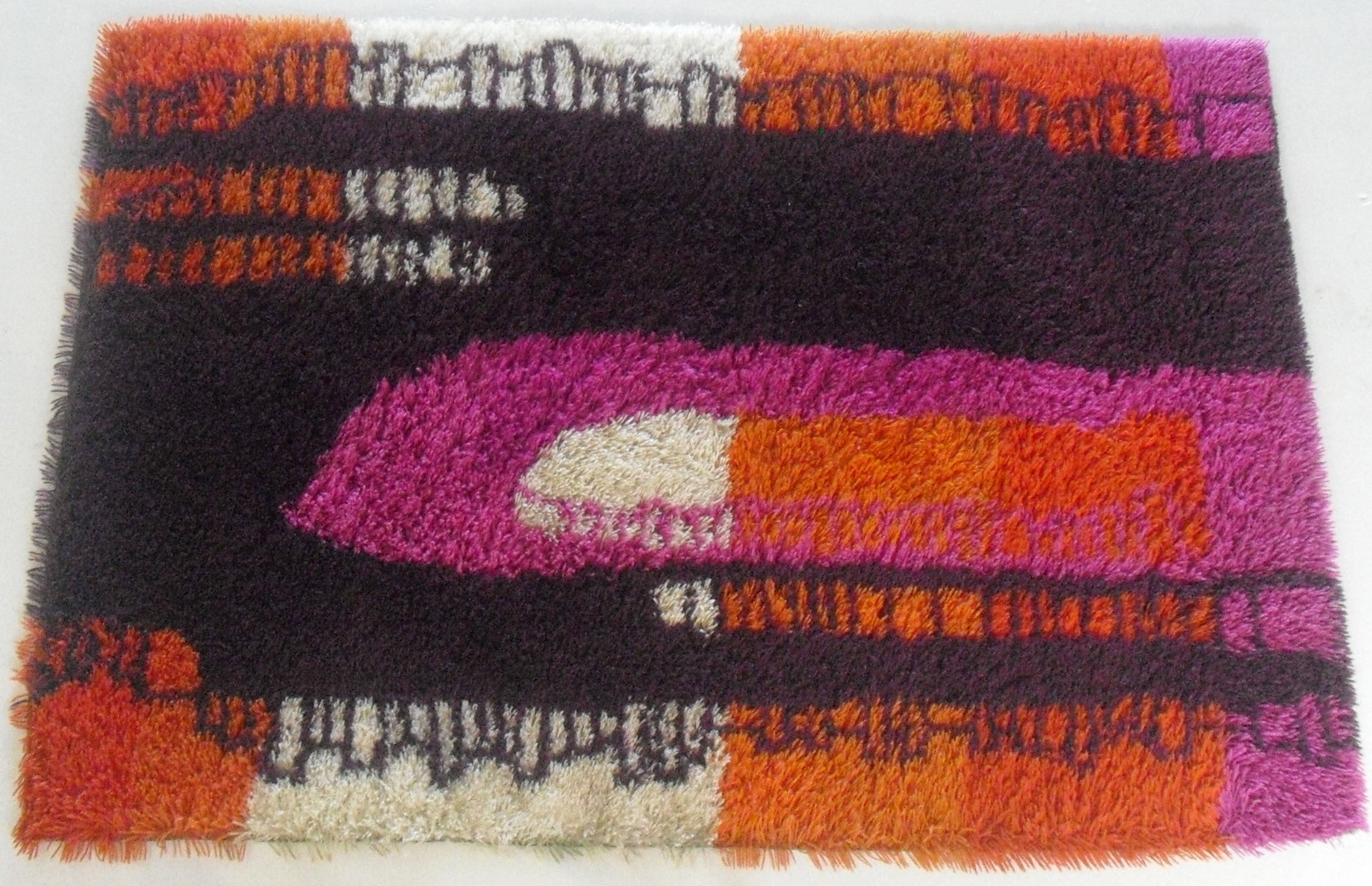 Scandinavian Abstract Rya For Sale at 1stDibs