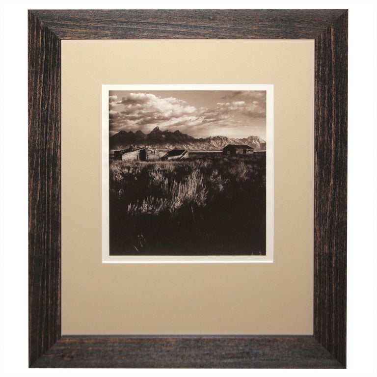 Sepia Toned Silver Gelatin Landscape Photograph For Sale at 1stDibs