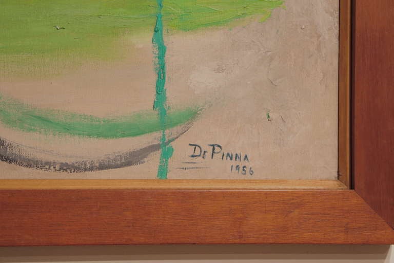 Vivian DePinna Abstract Provincetown Artist Dated 1956 at 1stDibs