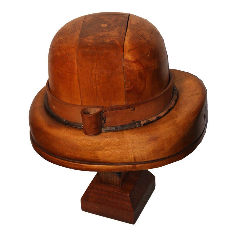 Vintage Hat Block at 1stDibs