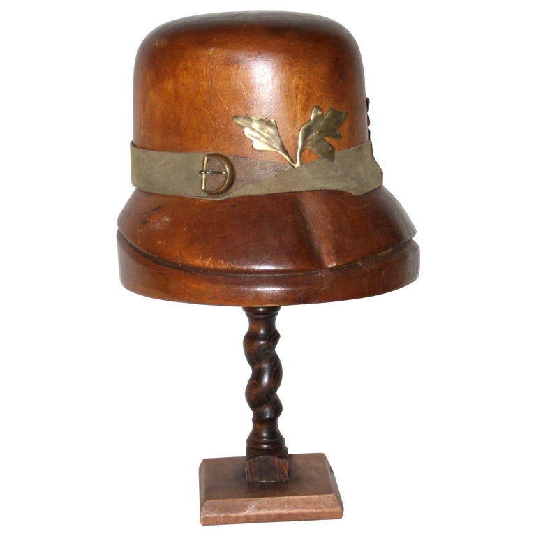 Vintage Hat Block at 1stDibs