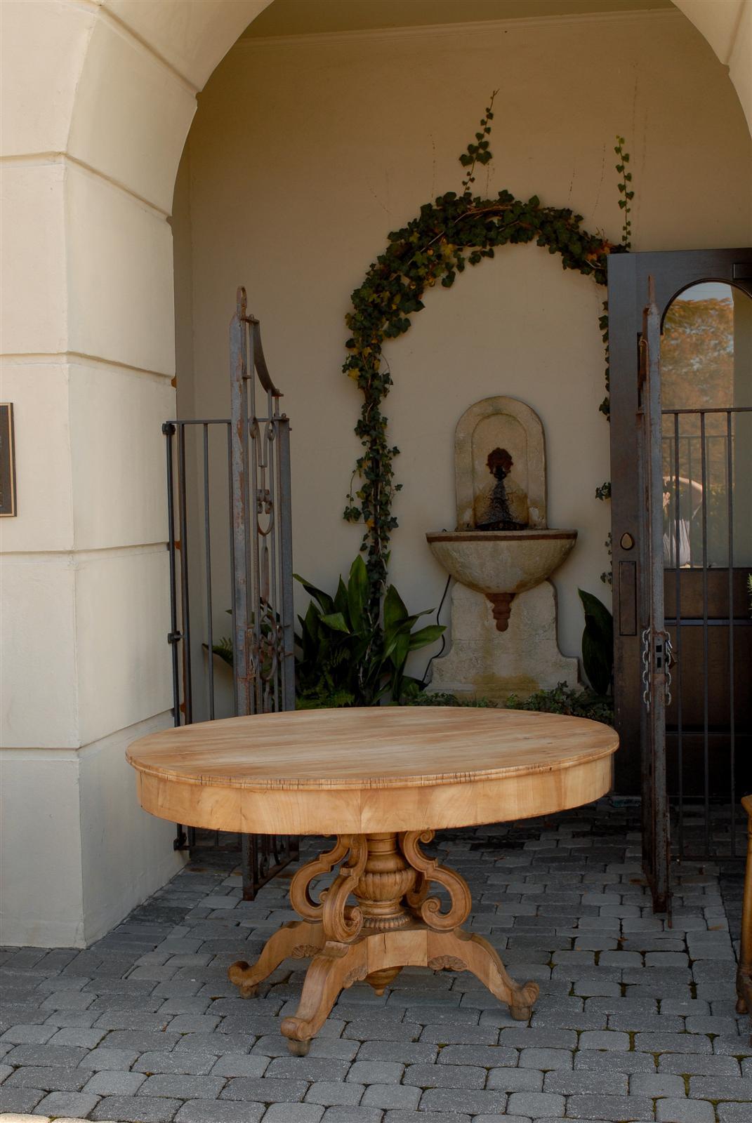 Oval Center Table at 1stDibs