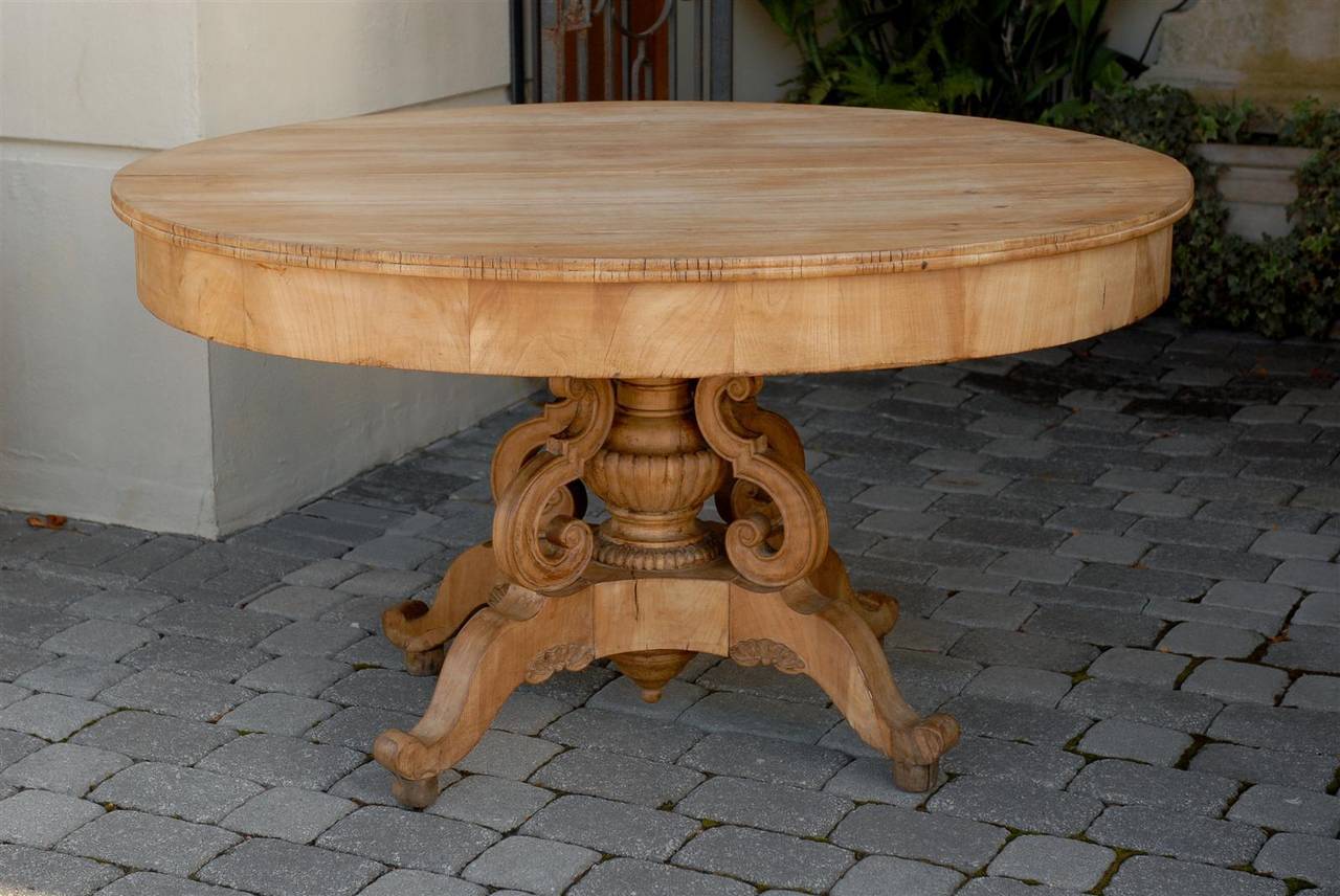 Oval Center Table at 1stDibs