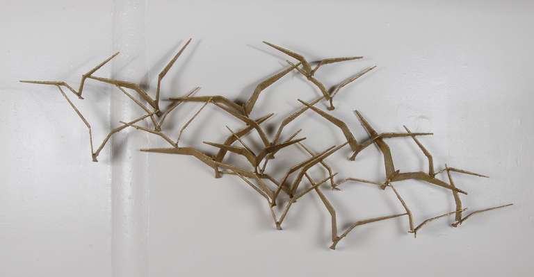 1970 Jere Flock of Seagulls Sculpture at 1stDibs