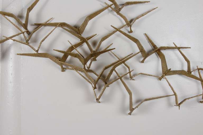 1970 Jere Flock of Seagulls Sculpture at 1stDibs