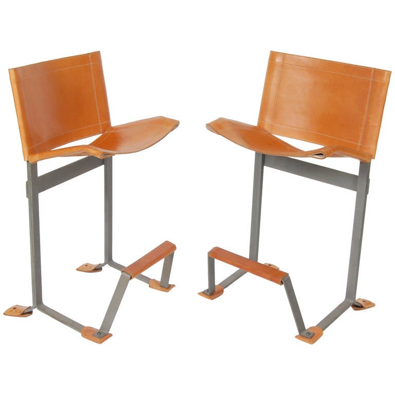 Max Jules Gottschalk Bar Stools at 1stDibs