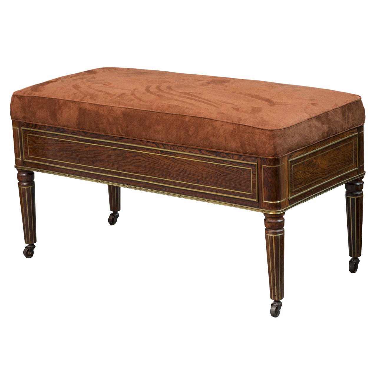 Inlaid Syrian Bench For Sale at 1stDibs