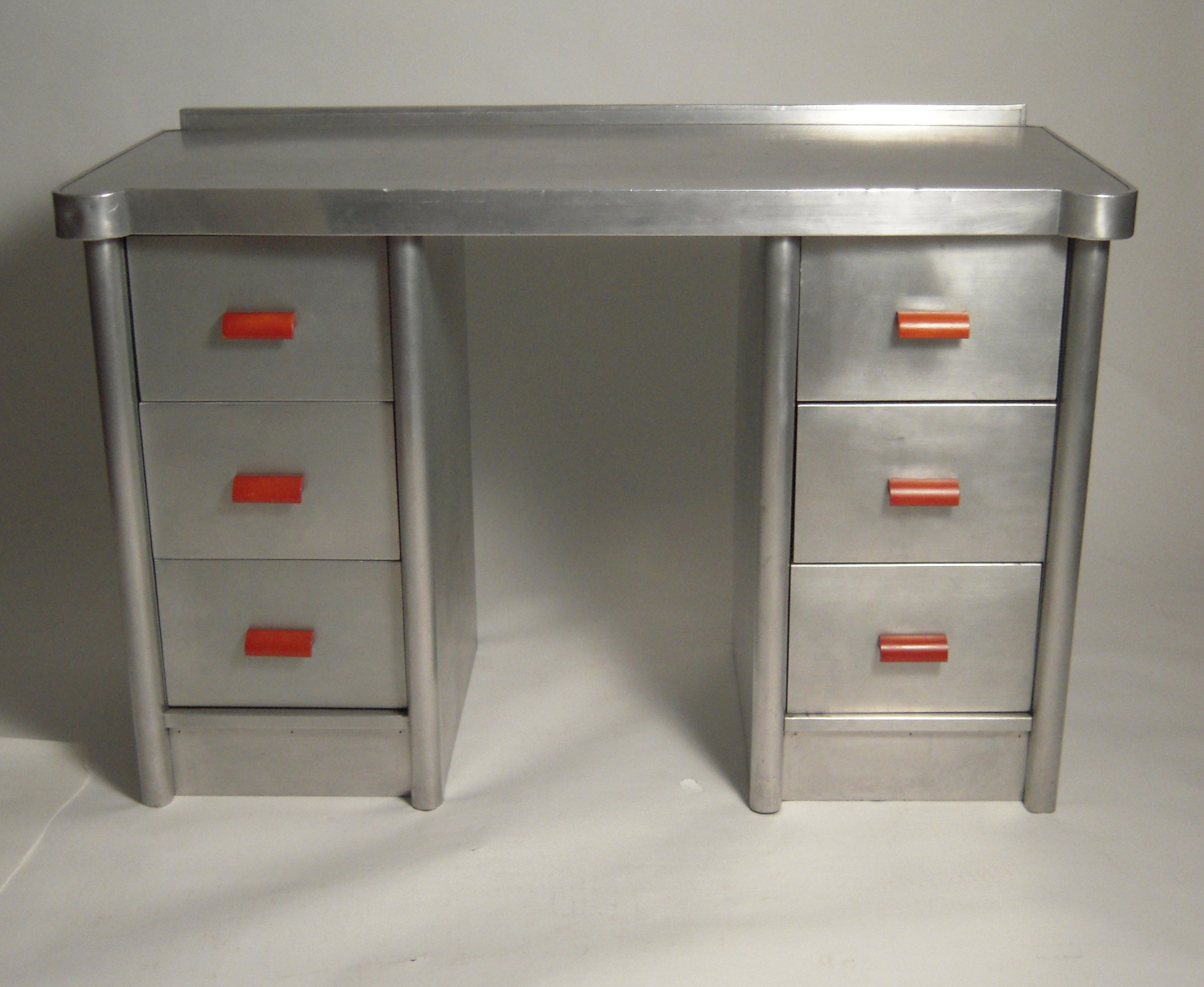 1940s Industrial Aluminum Vanity at 1stDibs