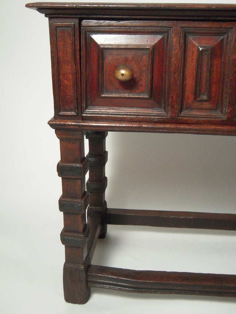 Jacobean Oak Server/Sofa Table, 17th Century at 1stdibs