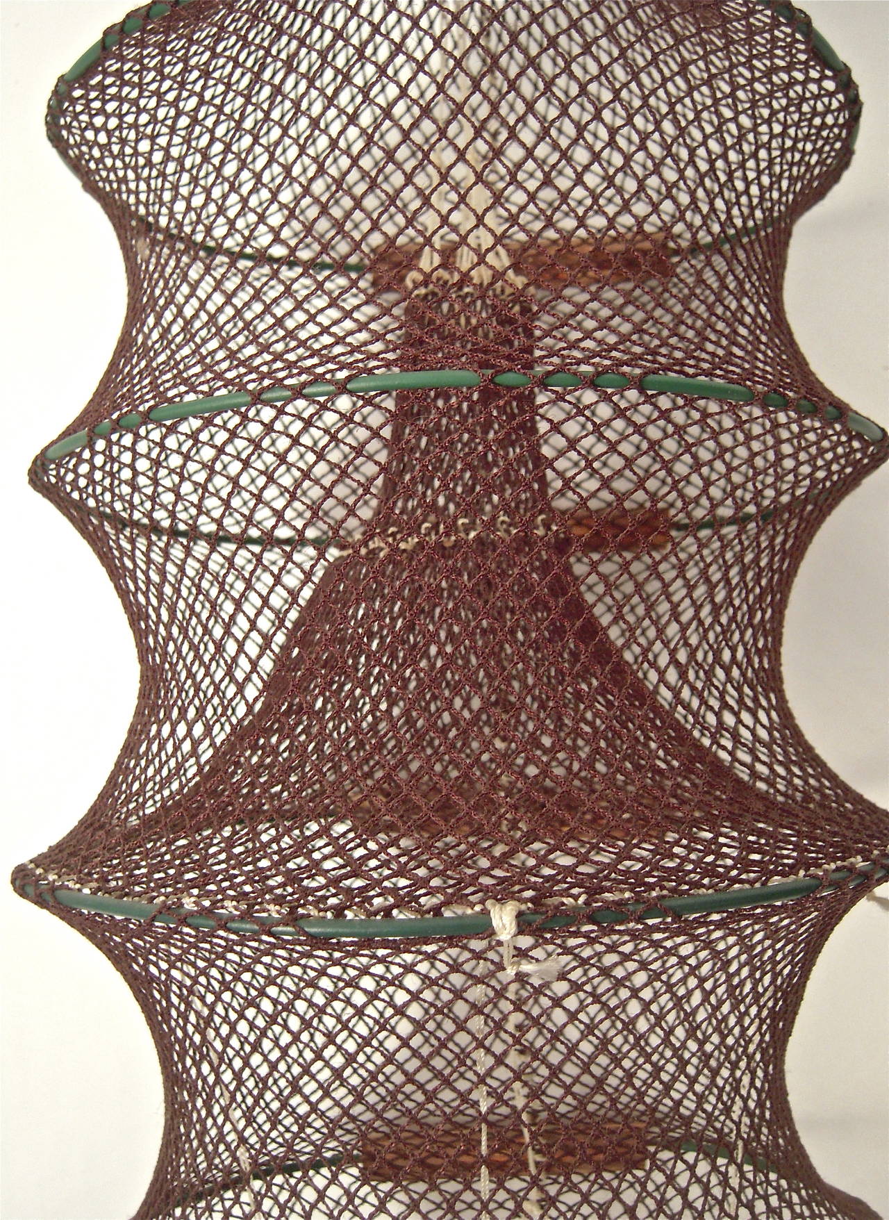 Hand Knotted String Fish Trap at 1stDibs