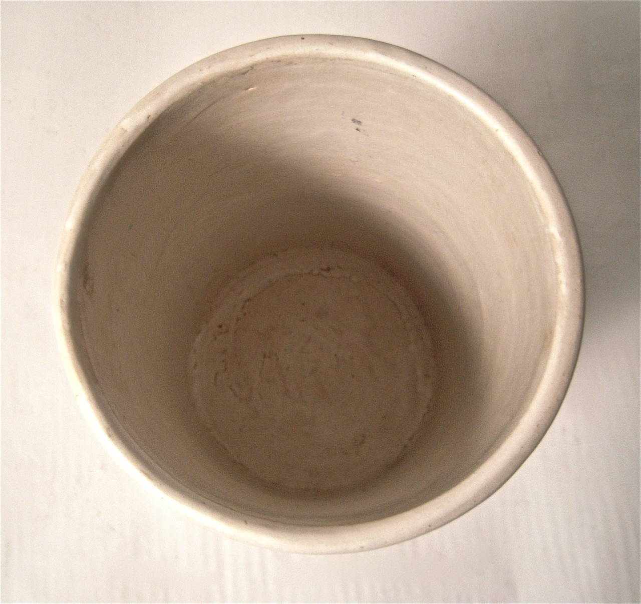 Nautical Art Deco Pottery Waste Basket or Planter at 1stDibs