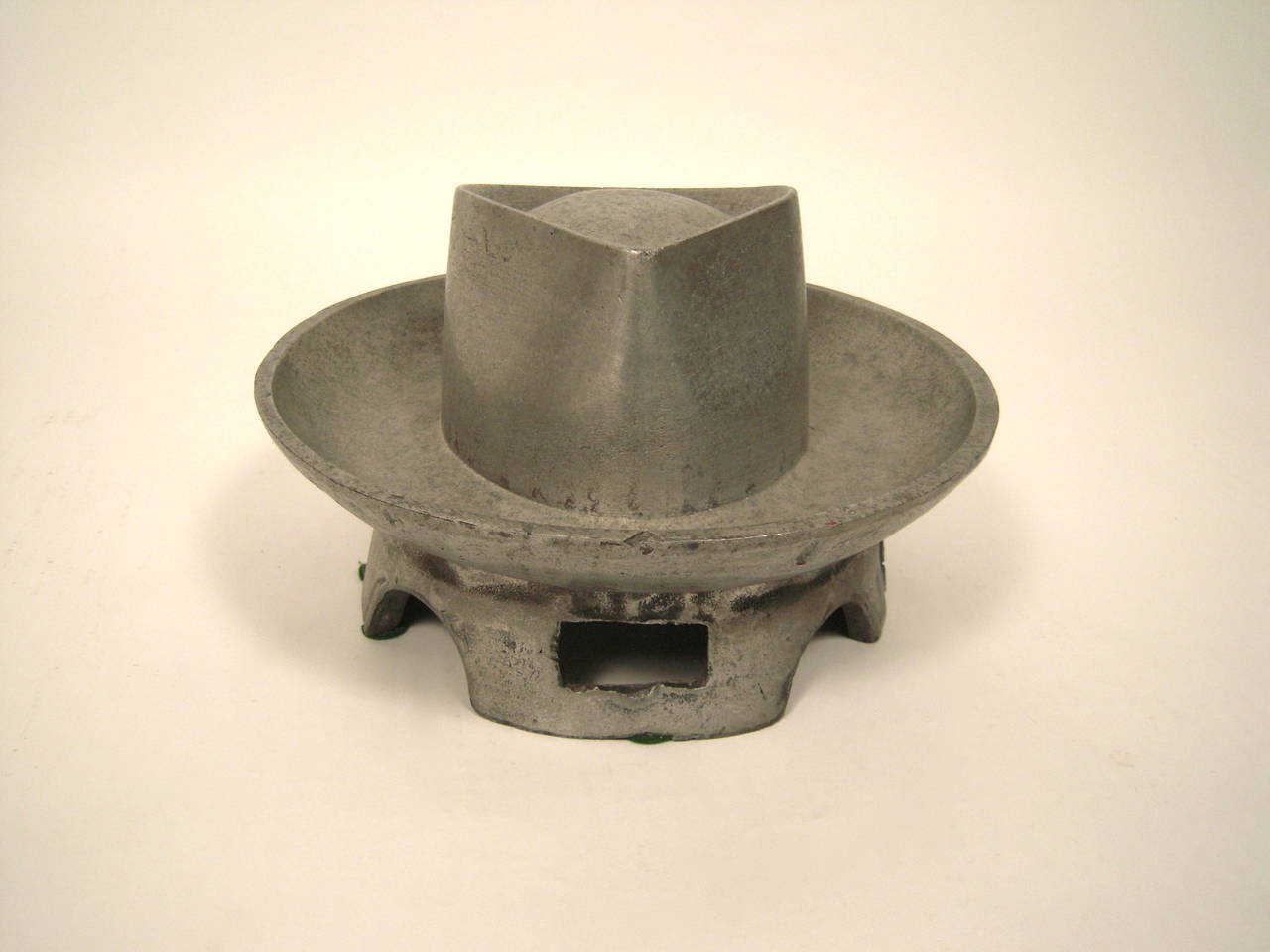 Sculptural French Metal Hat Form at 1stDibs