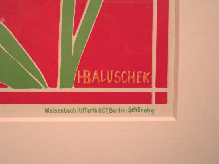 Berlin Secessionist Poster, c. 1898-1899 at 1stDibs