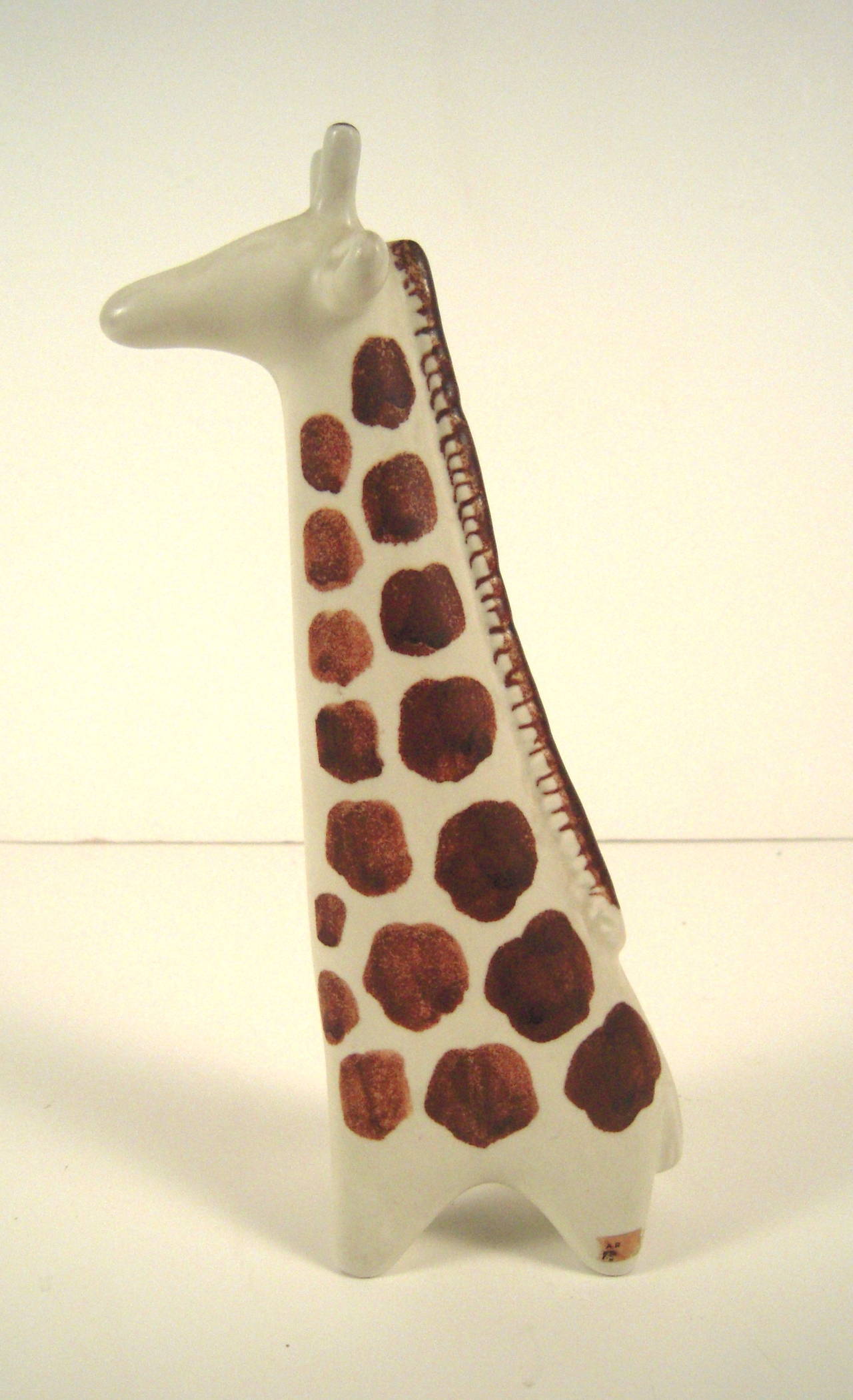 Mid-Century Modern Pottery Arabia Giraffe Sculpture, Finland, circa ...
