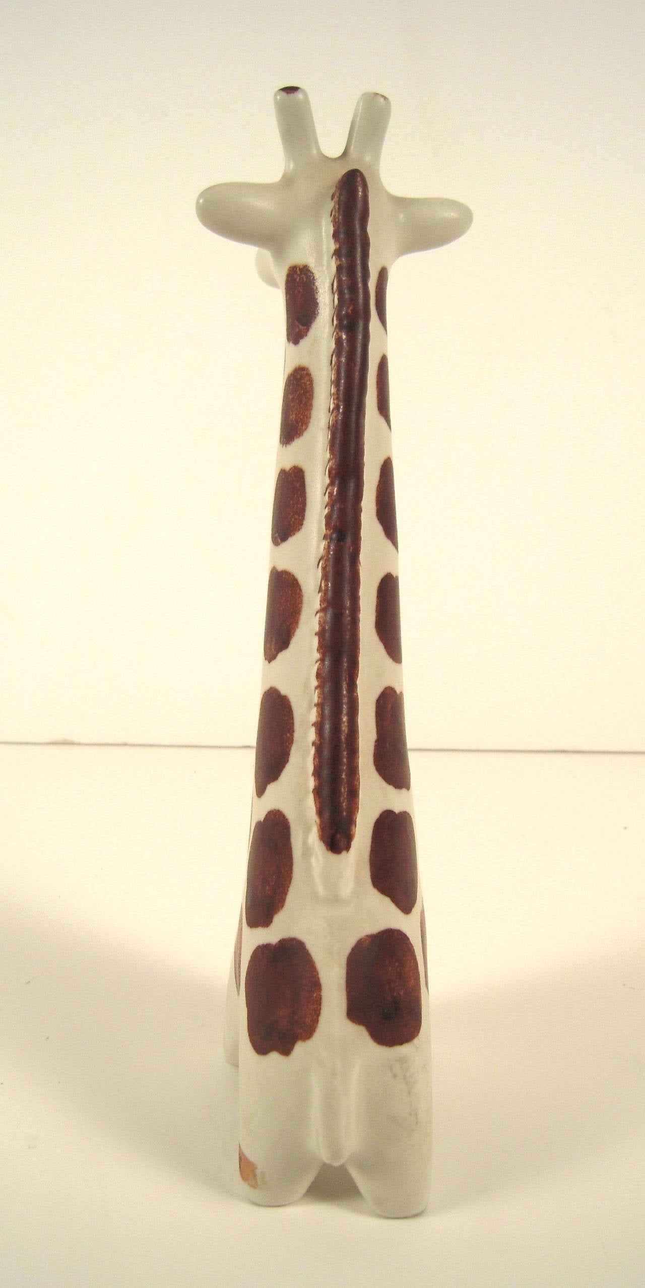 Mid-Century Modern Pottery Arabia Giraffe Sculpture, Finland, circa ...