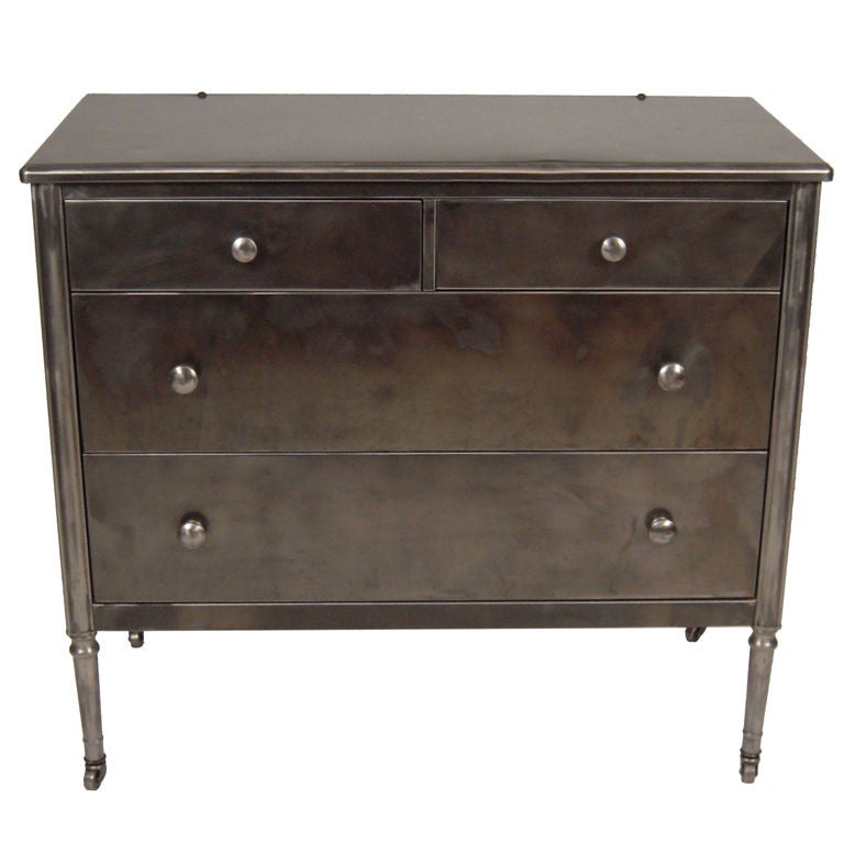 1940s Steel Chest of Drawers at 1stDibs