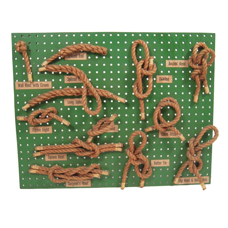 Knot Display Board at 1stdibs