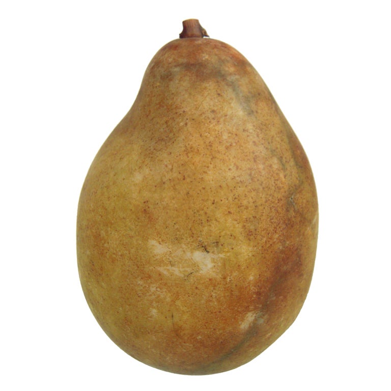 A Large Italian Alabaster Pear at 1stDibs