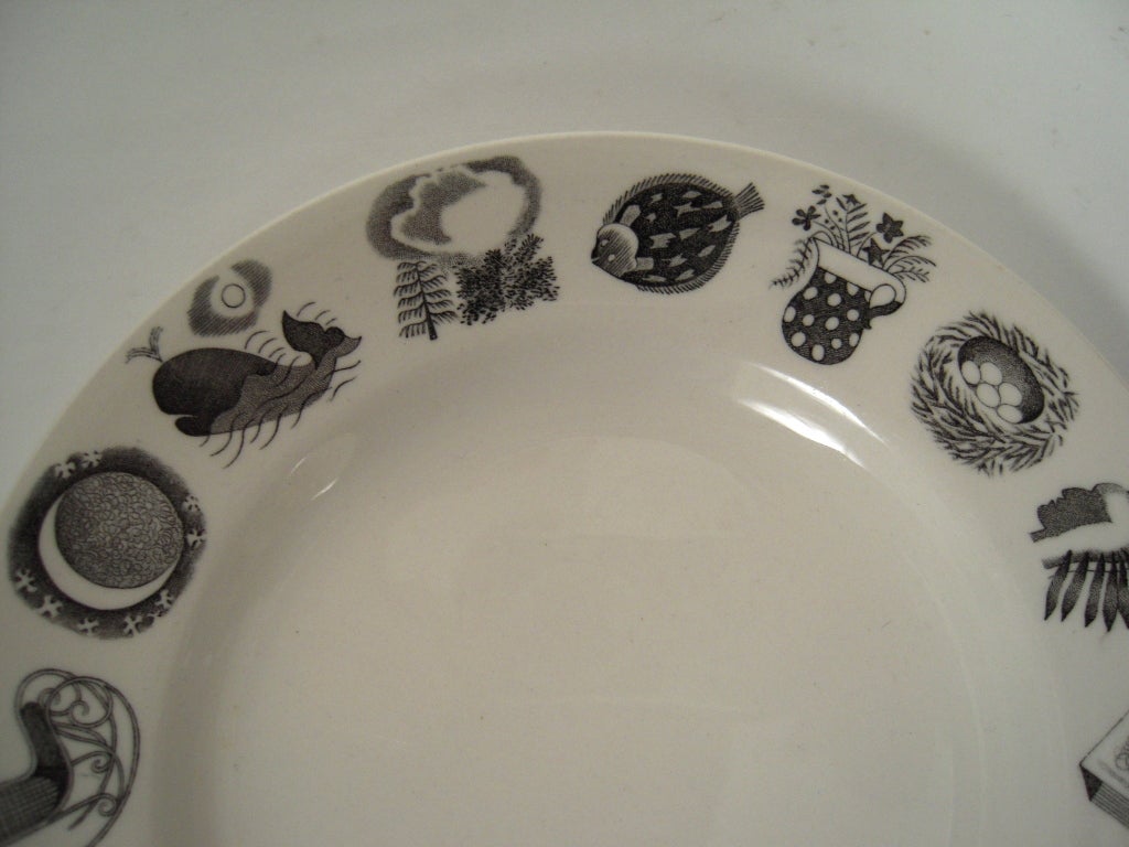 Eric Ravilious Alphabet Plate at 1stDibs | eric ravilious ceramics ...