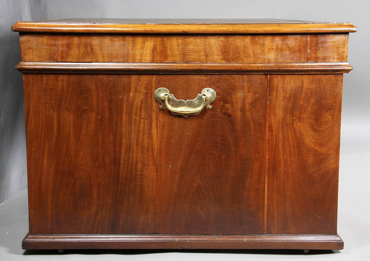 George III Mahogany Partners Desk at 1stDibs