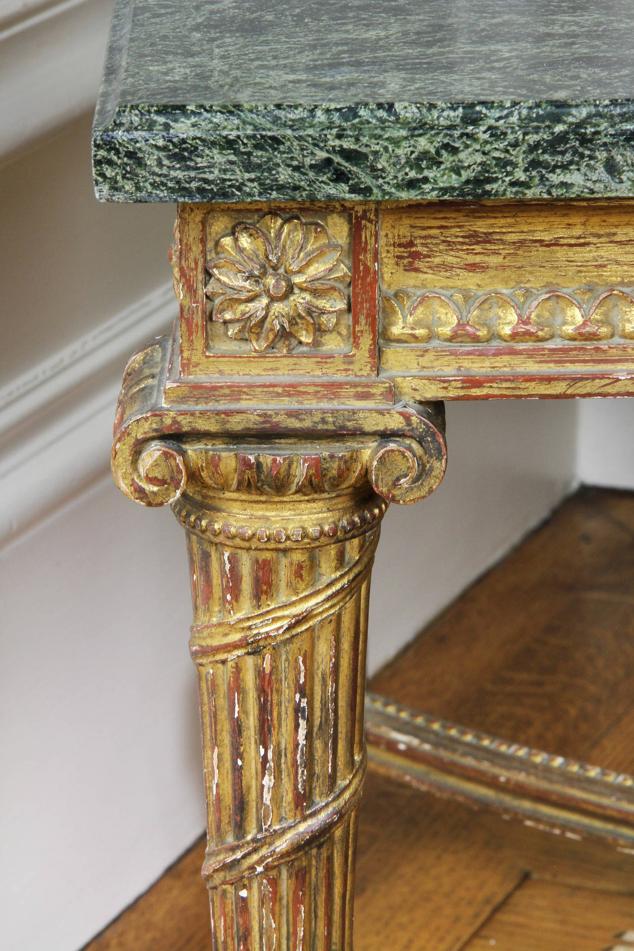 French Neoclassical Style Giltwood Coffee Table For Sale at 1stDibs ...