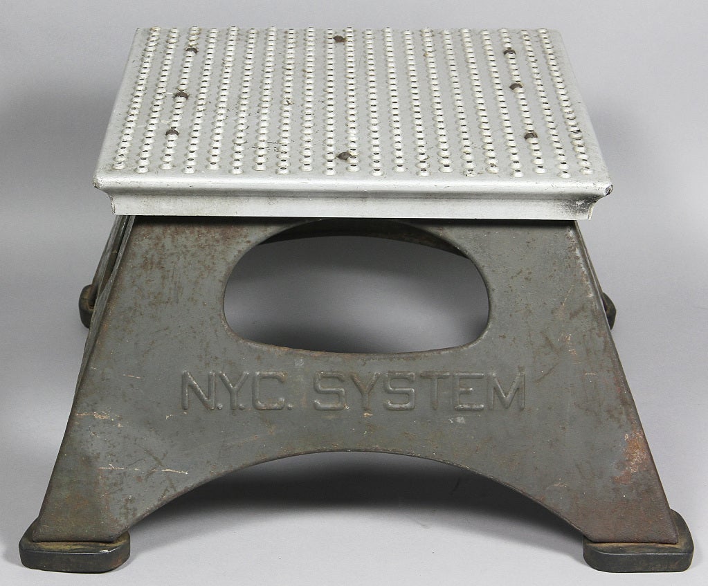 Vintage New York Central Train Step at 1stDibs
