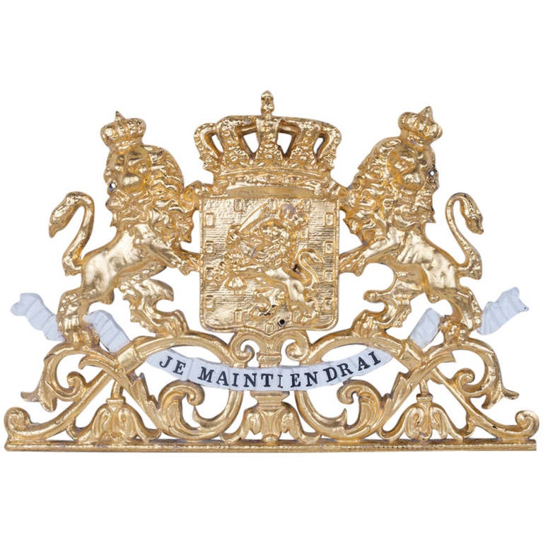 Coat of Arms of the Netherlands at 1stDibs