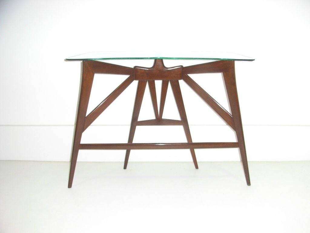 Console table in the manner of Enzo Mari at 1stDibs