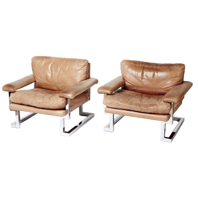 Pair of Pieff Chairs For Sale at 1stDibs