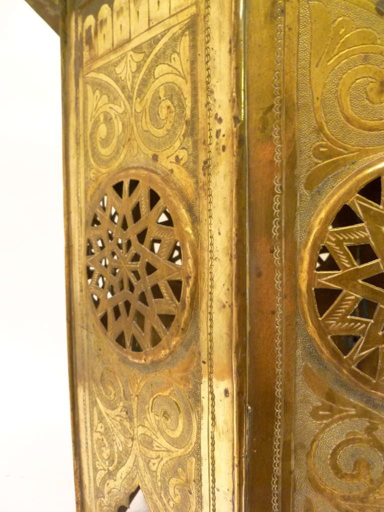 Cairo Ware Brass Octagonal Occasional Table Mid 20th Century at 1stDibs