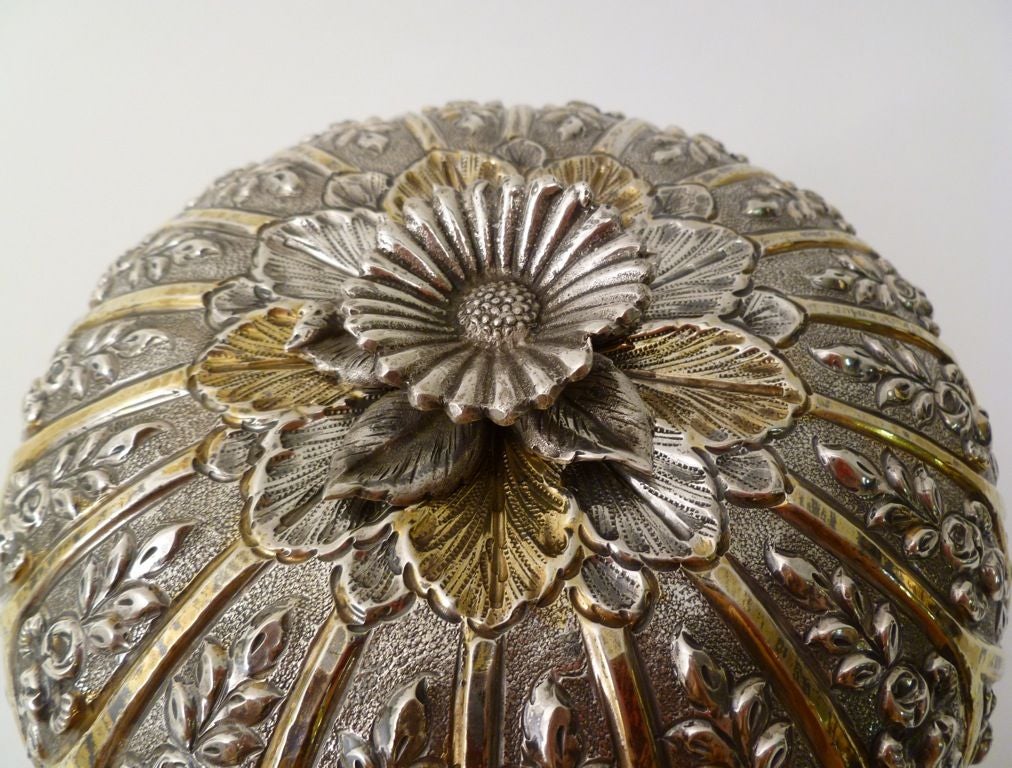 Turkish 900 Grade Silver Box at 1stDibs
