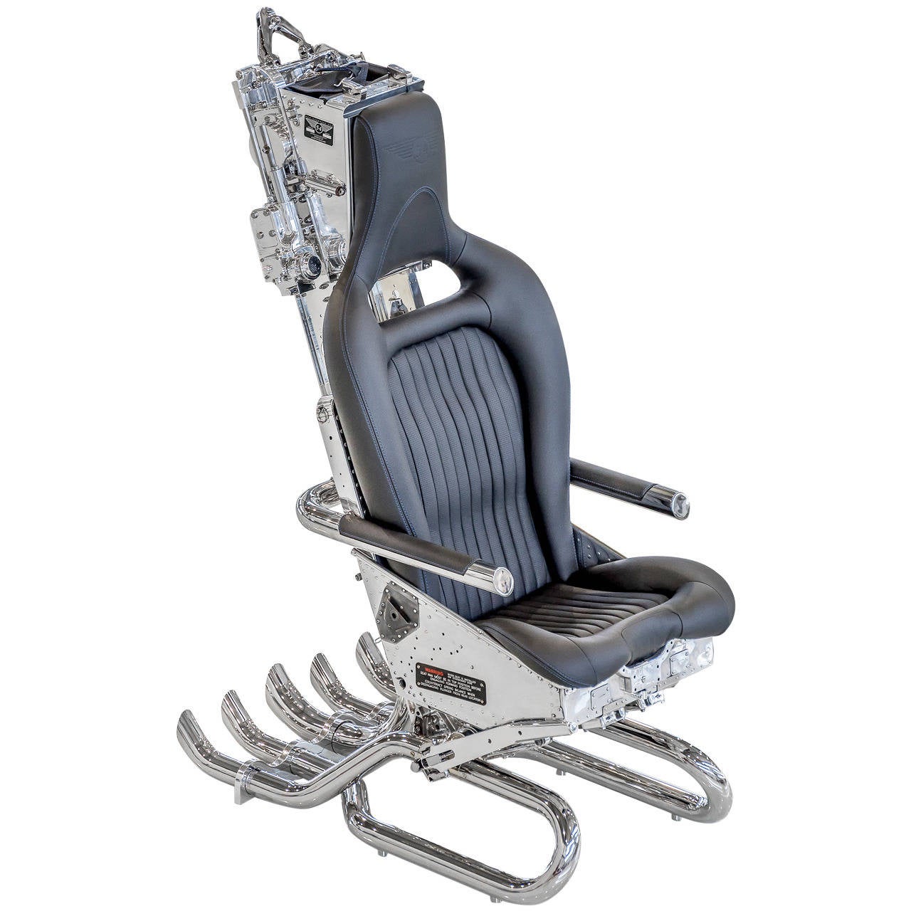 Martin Baker MK3 Ejection Seat Chair, Black Edition For Sale at 1stDibs ...
